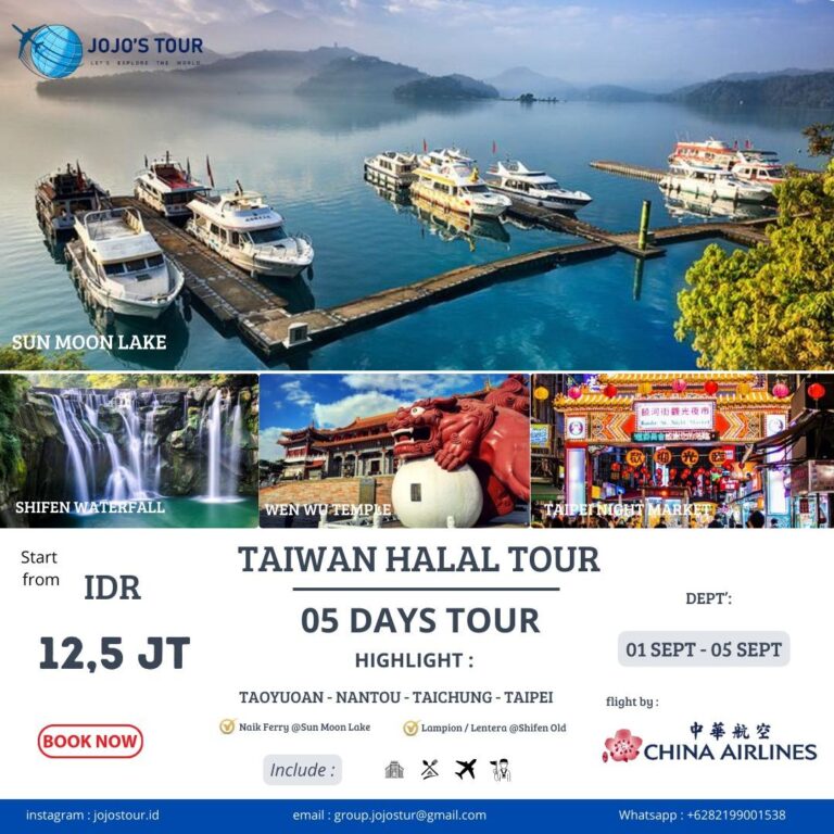 Taiwan Halal Tour – Jojo’s Tours & Travel